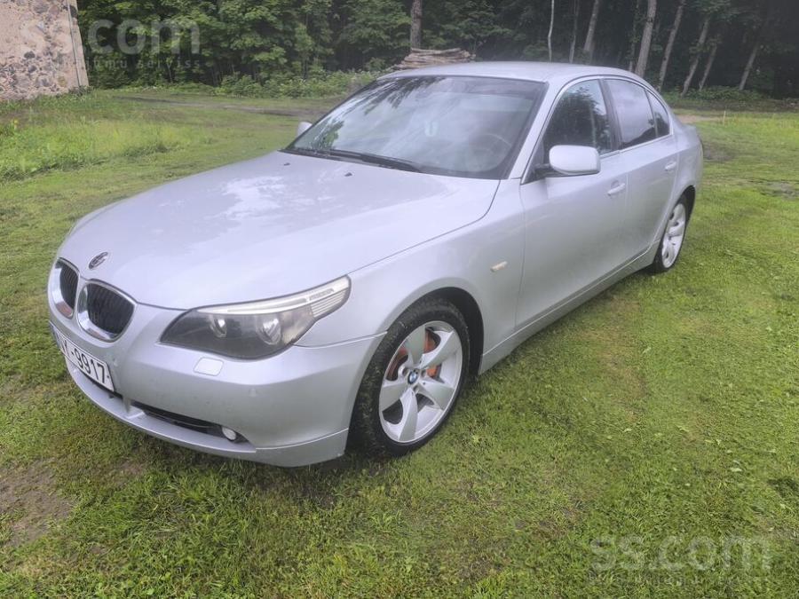 Grey BMW 535 2005 in Ogre, with an engine capacity of 3.00 L and mileage of 325 thousand km for 4500 €, photo 9 on AUTOMOTO.COM.LV