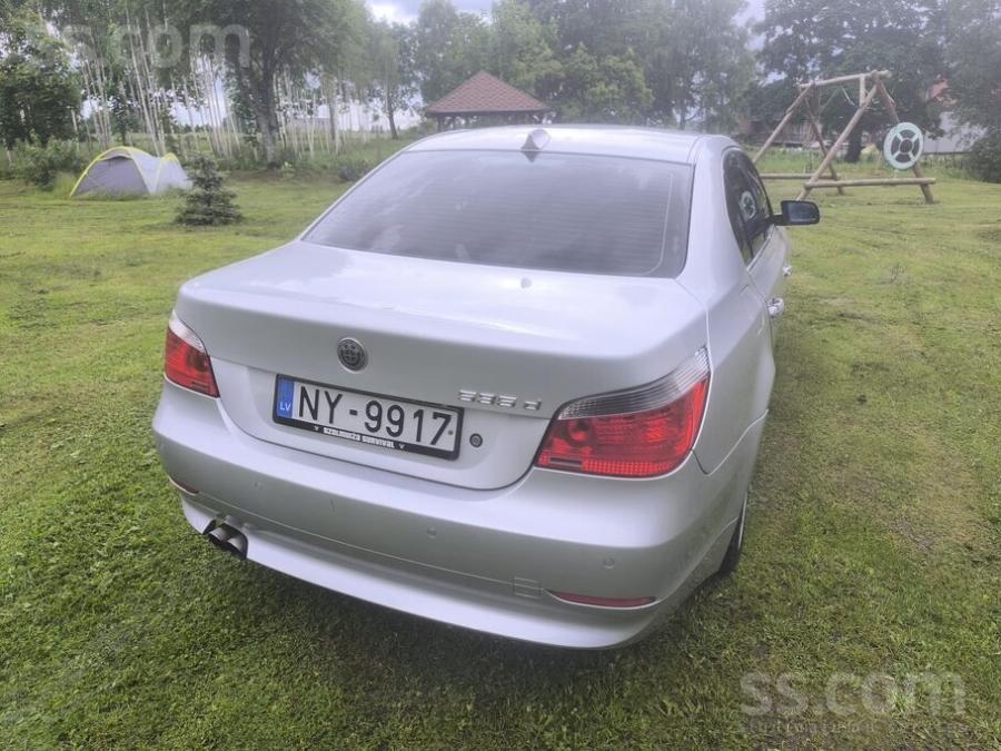 Grey BMW 535 2005 in Ogre, with an engine capacity of 3.00 L and mileage of 325 thousand km for 4500 €, photo 10 on AUTOMOTO.COM.LV
