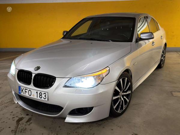 Pelēks BMW 535 2006 Viļņa, ar dzinēja tilpumu 3.00 L un nobraukumu 380 tūkst. km par 4399 €, foto 3 vietnē AUTOMOTO.COM.LV