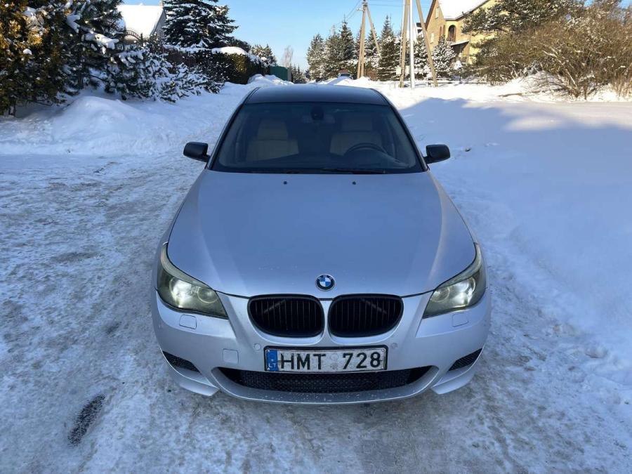 Pelēks BMW 535 2006 Viļņa, ar dzinēja tilpumu 2.99 L un nobraukumu 230 tūkst. km par 4350 €, foto 15 vietnē AUTOMOTO.COM.LV