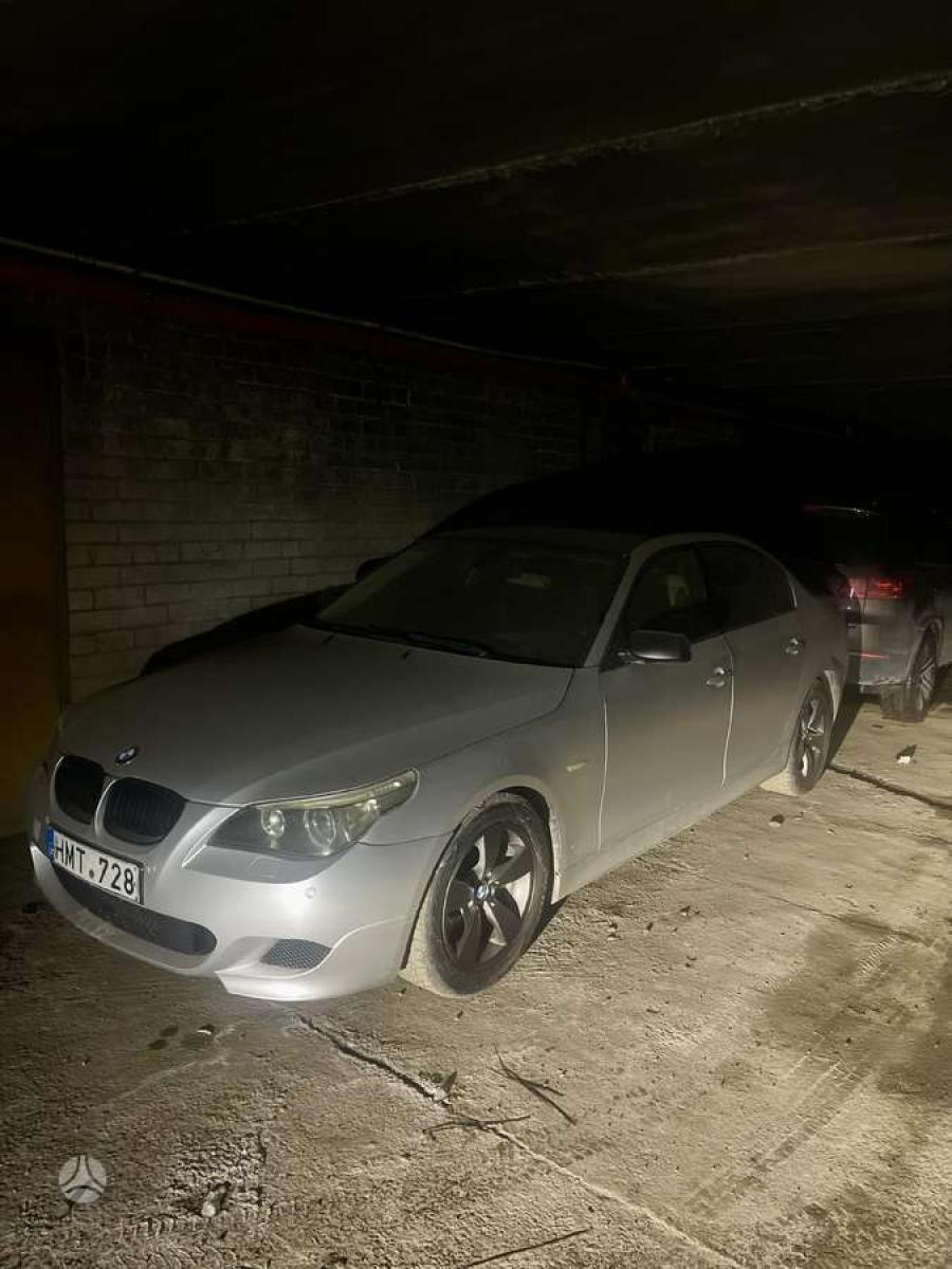 Grey BMW 535 2006 in Vilnius, with an engine capacity of 2.99 L and mileage of 233 thousand km for 3350 €, photo 2 on AUTOMOTO.COM.LV