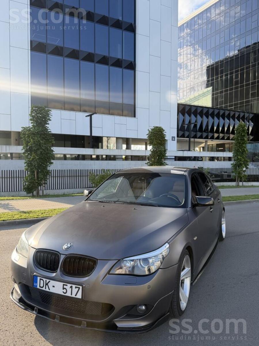 Grey BMW 535 2007 in Riga, with an engine capacity of 3.00 L and mileage of 171 thousand km for 15000 €, photo 6 on AUTOMOTO.COM.LV