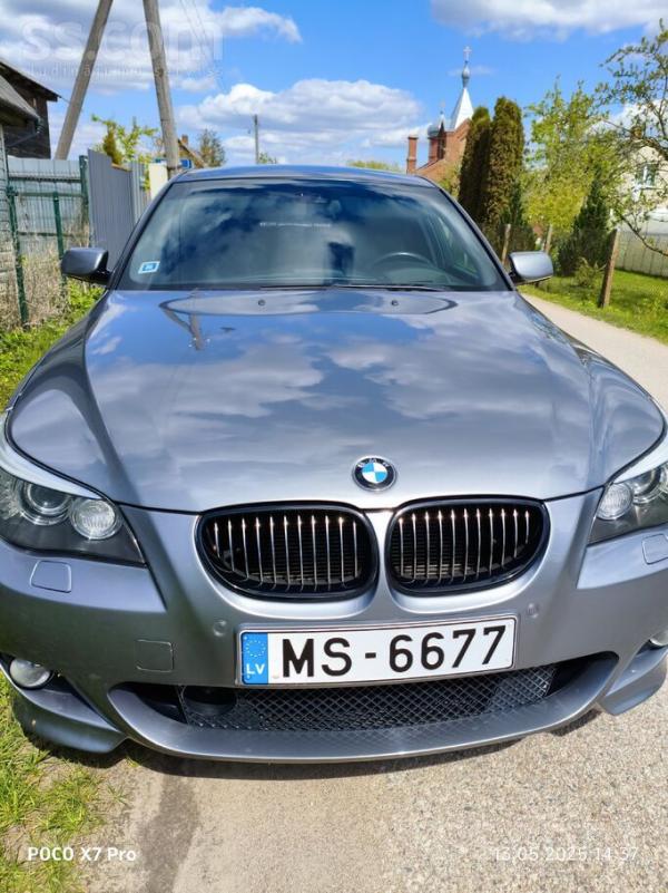 Pelēks BMW 535 2008 Daugavpils, ar dzinēja tilpumu 3.00 L un nobraukumu 295 tūkst. km par 9500 €, foto 2 vietnē AUTOMOTO.COM.LV