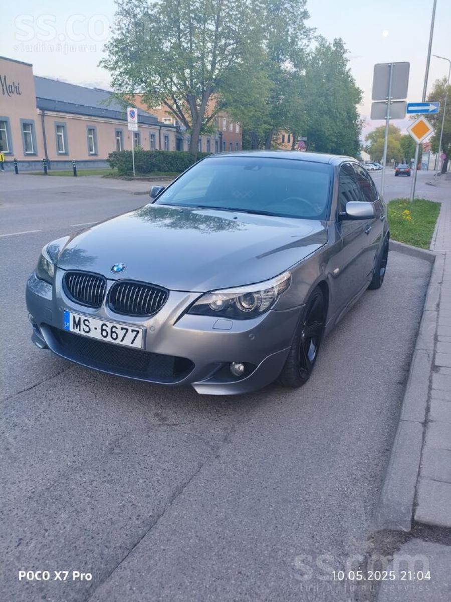Pelēks BMW 535 2008 Daugavpils, ar dzinēja tilpumu 3.00 L un nobraukumu 295 tūkst. km par 9500 €, foto 6 vietnē AUTOMOTO.COM.LV