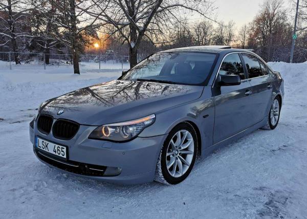 Pelēks BMW 535 2008 Trakai, ar dzinēja tilpumu 3.00 L un nobraukumu 333 tūkst. km par 5850 €, foto 1 vietnē AUTOMOTO.COM.LV