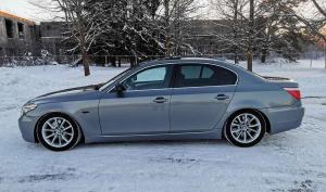 Pelēks BMW 535 2008 Trakai, ar dzinēja tilpumu 3.00 L un nobraukumu 333 tūkst. km par 5850 €, foto 4 vietnē AUTOMOTO.COM.LV