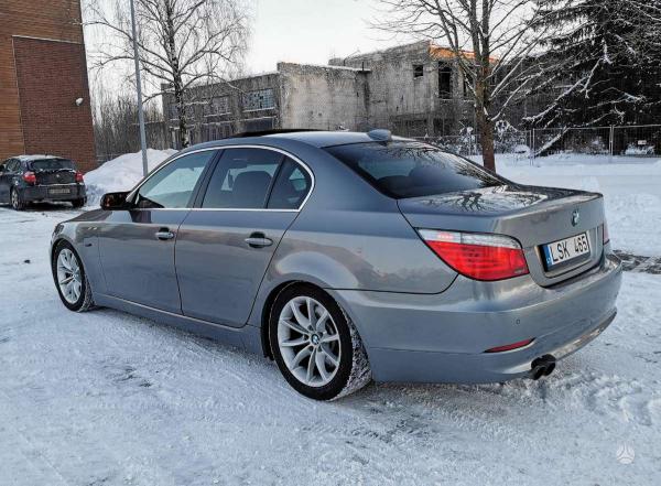 Pelēks BMW 535 2008 Trakai, ar dzinēja tilpumu 3.00 L un nobraukumu 333 tūkst. km par 5850 €, foto 5 vietnē AUTOMOTO.COM.LV