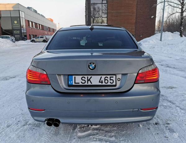 Pelēks BMW 535 2008 Trakai, ar dzinēja tilpumu 3.00 L un nobraukumu 333 tūkst. km par 5850 €, foto 7 vietnē AUTOMOTO.COM.LV