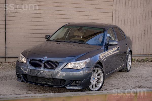 Pelēks BMW 535 2008 Jelgava, ar dzinēja tilpumu 3.00 L un nobraukumu 239 tūkst. km par 7700 €, foto 1 vietnē AUTOMOTO.COM.LV