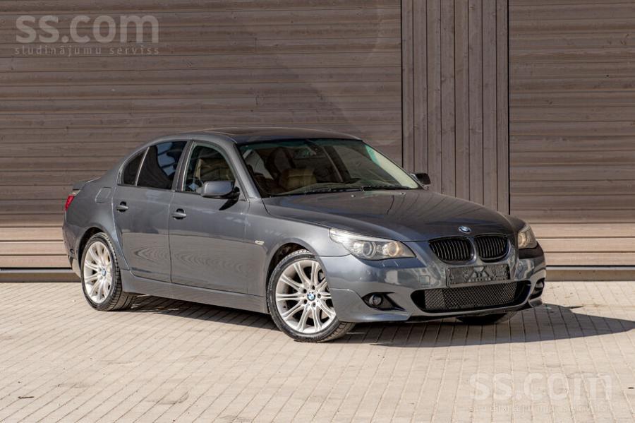 Pelēks BMW 535 2008 Jelgava, ar dzinēja tilpumu 3.00 L un nobraukumu 239 tūkst. km par 7700 €, foto 4 vietnē AUTOMOTO.COM.LV