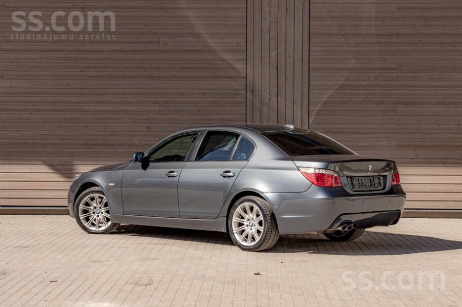Pelēks BMW 535 2008 Jelgava, ar dzinēja tilpumu 3.00 L un nobraukumu 239 tūkst. km par 7700 €, foto 8 vietnē AUTOMOTO.COM.LV