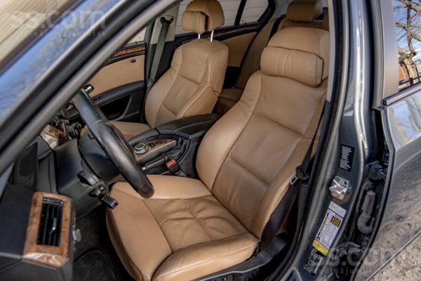 Pelēks BMW 535 2008 Jelgava, ar dzinēja tilpumu 3.00 L un nobraukumu 239 tūkst. km par 7700 €, foto 10 vietnē AUTOMOTO.COM.LV