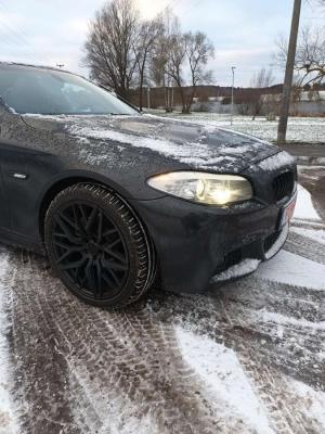 Grey BMW 535 2011 in Vilnius, with an engine capacity of 2.98 L and mileage of 308 thousand km for 8950 €, photo 8 on AUTOMOTO.COM.LV