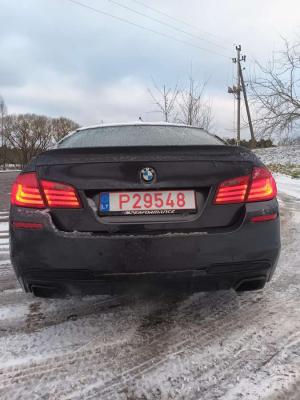 Grey BMW 535 2011 in Vilnius, with an engine capacity of 2.98 L and mileage of 308 thousand km for 8950 €, photo 13 on AUTOMOTO.COM.LV