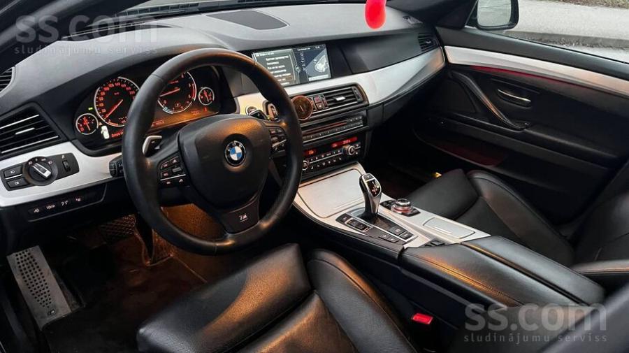 Grey BMW 535 2011 in Daugavpils, with an engine capacity of 3.00 L and mileage of 298 thousand km for 13000 €, photo 11 on AUTOMOTO.COM.LV