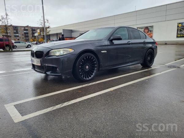 Grey BMW 535 2012 in Riga, with an engine capacity of 3.00 L and mileage of 250 thousand km for 12900 €, photo 1 on AUTOMOTO.COM.LV