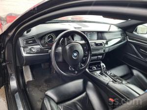 Grey BMW 535 2012 in Riga, with an engine capacity of 3.00 L and mileage of 250 thousand km for 12900 €, photo 8 on AUTOMOTO.COM.LV
