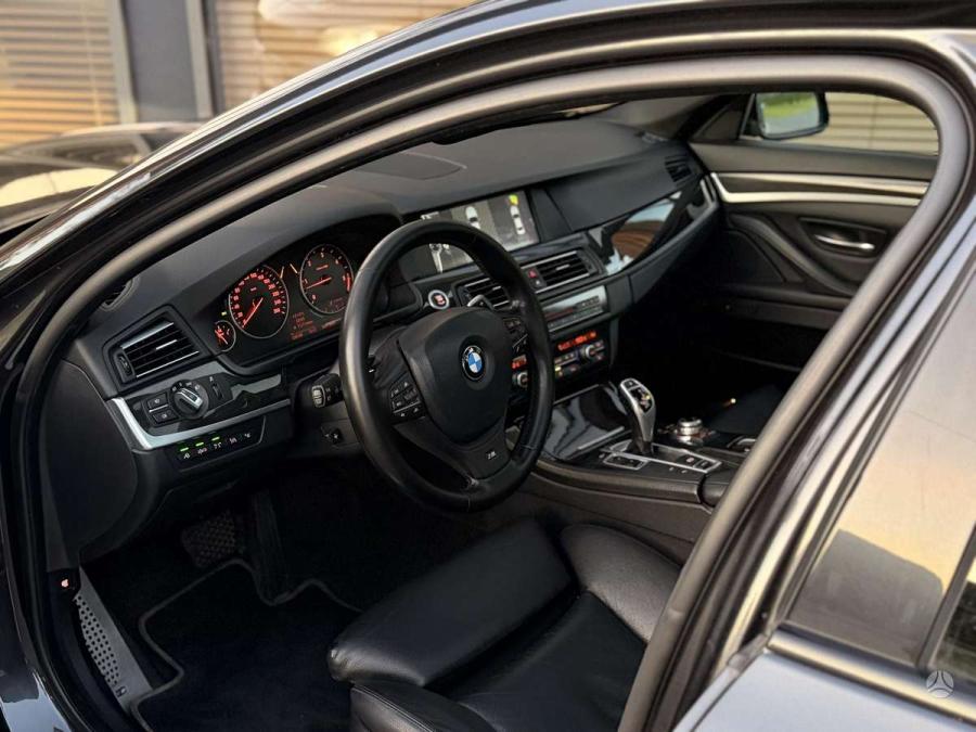Pelēks BMW 535 2012 Viļņa, ar dzinēja tilpumu 2.99 L un nobraukumu 339 tūkst. km par 10800 €, foto 10 vietnē AUTOMOTO.COM.LV