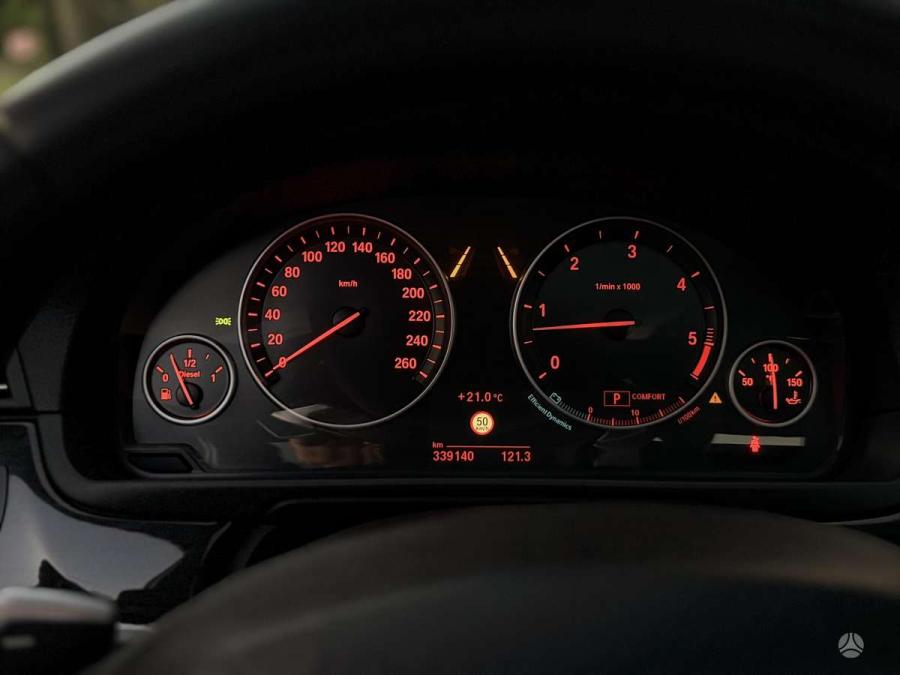 Pelēks BMW 535 2012 Viļņa, ar dzinēja tilpumu 2.99 L un nobraukumu 339 tūkst. km par 10800 €, foto 23 vietnē AUTOMOTO.COM.LV