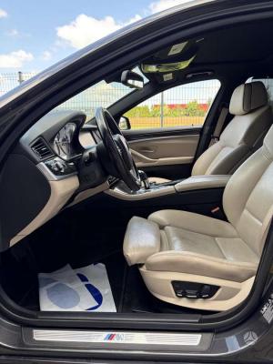 Grey BMW 535 2012 in Vilnius, with an engine capacity of 2.98 L and mileage of 280 thousand km for 10900 €, photo 18 on AUTOMOTO.COM.LV