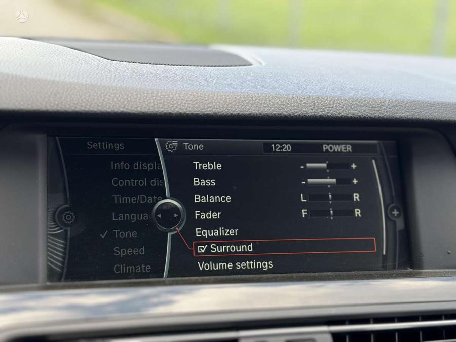 Grey BMW 535 2012 in Vilnius, with an engine capacity of 2.98 L and mileage of 280 thousand km for 10900 €, photo 25 on AUTOMOTO.COM.LV