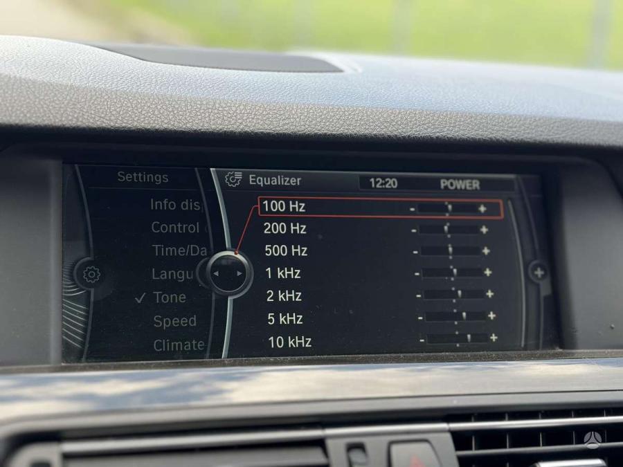 Grey BMW 535 2012 in Vilnius, with an engine capacity of 2.98 L and mileage of 280 thousand km for 10900 €, photo 26 on AUTOMOTO.COM.LV
