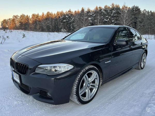 Grey BMW 535 2013 in Vilnius, with an engine capacity of 3.00 L and mileage of 232 thousand km for 9400 €, photo 2 on AUTOMOTO.COM.LV