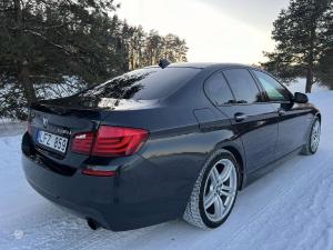 Grey BMW 535 2013 in Vilnius, with an engine capacity of 3.00 L and mileage of 232 thousand km for 9400 €, photo 10 on AUTOMOTO.COM.LV