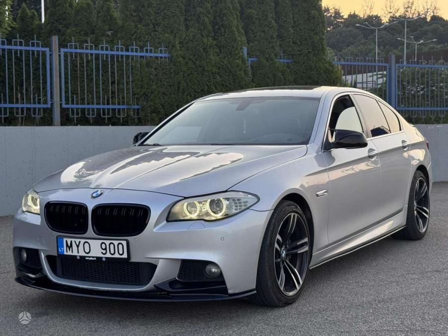 Pelēks BMW 535 2013 Viļņa, ar dzinēja tilpumu 2.98 L un nobraukumu 300 tūkst. km par 8600 €, foto 1 vietnē AUTOMOTO.COM.LV