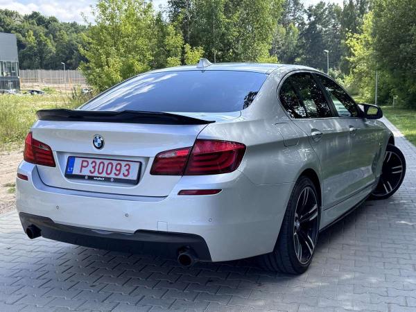 Pelēks BMW 535 2013 Viļņa, ar dzinēja tilpumu 2.98 L un nobraukumu 305 tūkst. km par 8350 €, foto 6 vietnē AUTOMOTO.COM.LV