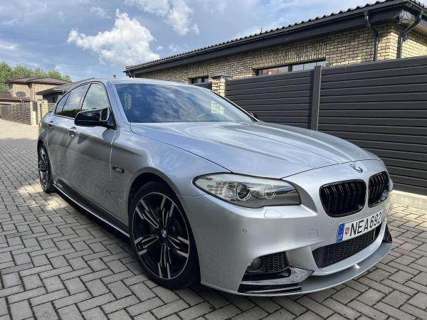 Pelēks BMW 535 2013 Viļņa, ar dzinēja tilpumu 3.00 L un nobraukumu 170 tūkst. km par 11650 €, foto 3 vietnē AUTOMOTO.COM.LV