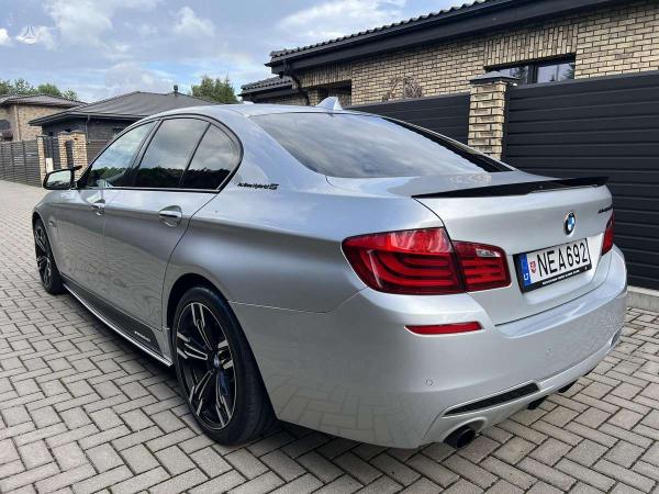 Pelēks BMW 535 2013 Viļņa, ar dzinēja tilpumu 3.00 L un nobraukumu 170 tūkst. km par 11650 €, foto 6 vietnē AUTOMOTO.COM.LV
