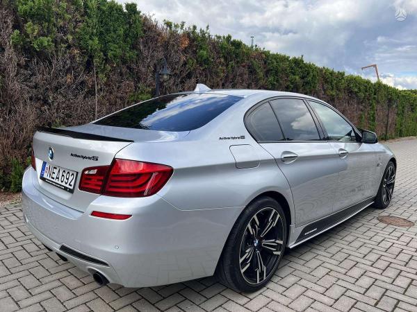 Pelēks BMW 535 2013 Viļņa, ar dzinēja tilpumu 3.00 L un nobraukumu 170 tūkst. km par 11650 €, foto 8 vietnē AUTOMOTO.COM.LV