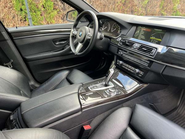 Pelēks BMW 535 2013 Viļņa, ar dzinēja tilpumu 3.00 L un nobraukumu 170 tūkst. km par 11650 €, foto 9 vietnē AUTOMOTO.COM.LV