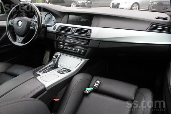 Pelēks BMW 535 2013 Tukums, ar dzinēja tilpumu 3.00 L un nobraukumu 250 tūkst. km par 11700 €, foto 5 vietnē AUTOMOTO.COM.LV