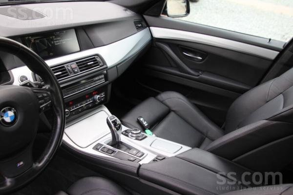 Pelēks BMW 535 2013 Tukums, ar dzinēja tilpumu 3.00 L un nobraukumu 250 tūkst. km par 11700 €, foto 7 vietnē AUTOMOTO.COM.LV