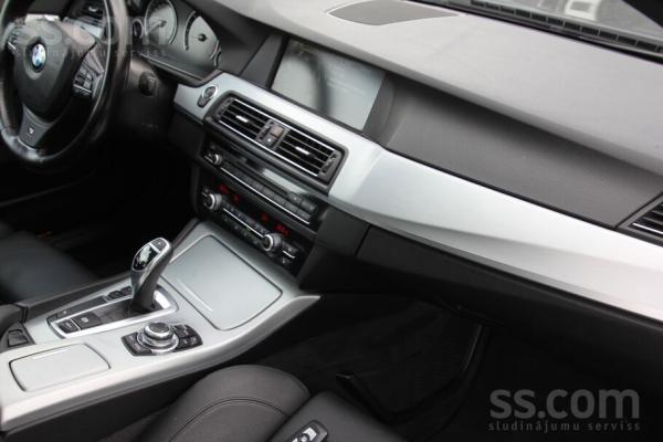 Pelēks BMW 535 2013 Tukums, ar dzinēja tilpumu 3.00 L un nobraukumu 250 tūkst. km par 11700 €, foto 8 vietnē AUTOMOTO.COM.LV