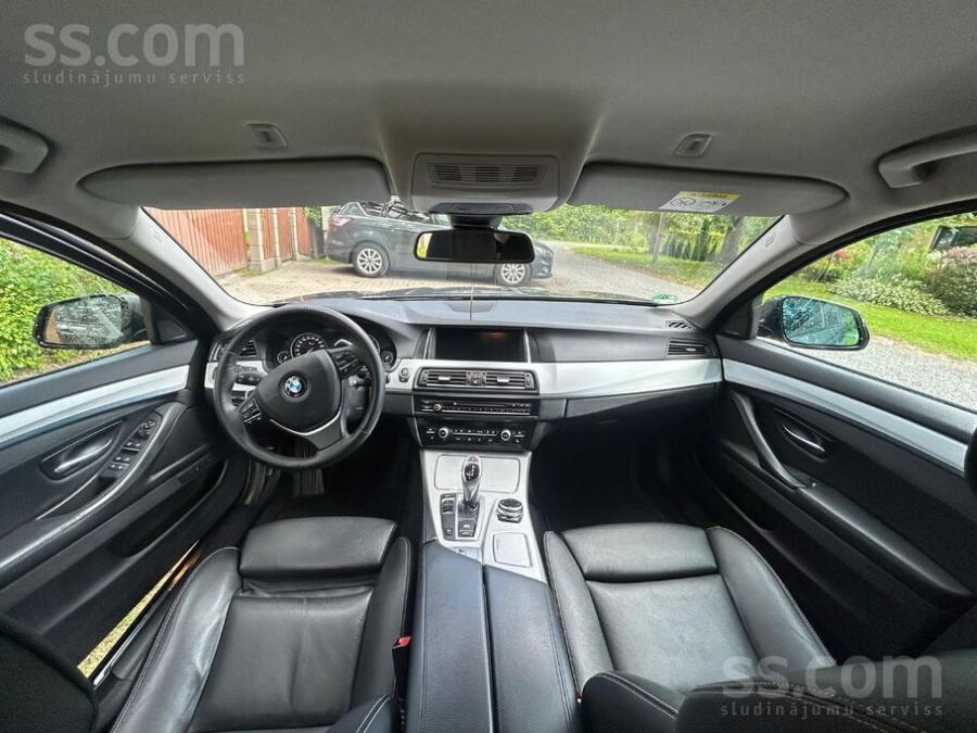 Grey BMW 535 2013 in Jurmala, with an engine capacity of 3.00 L and mileage of 249 thousand km for 12499 €, photo 7 on AUTOMOTO.COM.LV