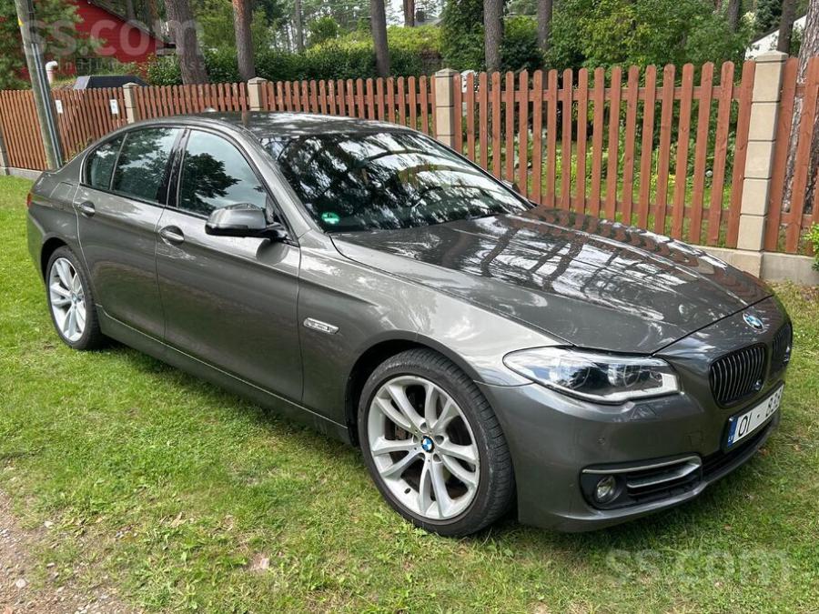 Grey BMW 535 2013 in Jurmala, with an engine capacity of 3.00 L and mileage of 249 thousand km for 12499 €, photo 1 on AUTOMOTO.COM.LV