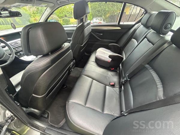 Grey BMW 535 2013 in Jurmala, with an engine capacity of 3.00 L and mileage of 249 thousand km for 12499 €, photo 7 on AUTOMOTO.COM.LV