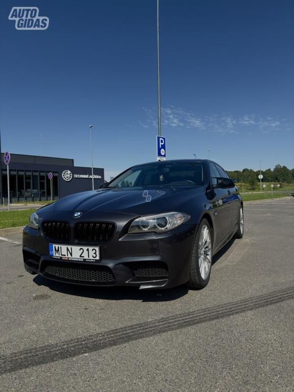 Grey BMW 535 2013 in Vilnius, with an engine capacity of 3.00 L and mileage of 187 thousand km for 12700 €, photo 6 on AUTOMOTO.COM.LV