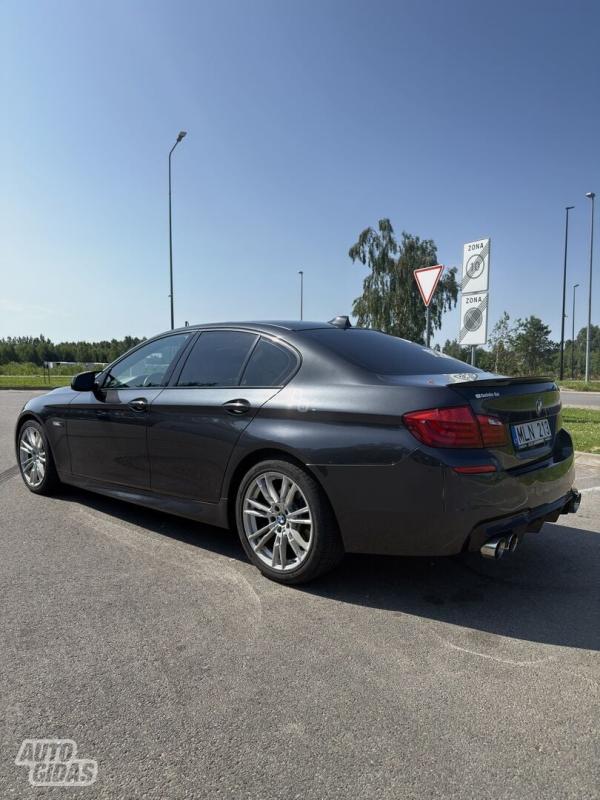 Grey BMW 535 2013 in Vilnius, with an engine capacity of 3.00 L and mileage of 187 thousand km for 12700 €, photo 9 on AUTOMOTO.COM.LV