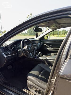 Pelēks BMW 535 2013 Viļņa, ar dzinēja tilpumu 3.00 L un nobraukumu 187 tūkst. km par 12700 €, foto 14 vietnē AUTOMOTO.COM.LV