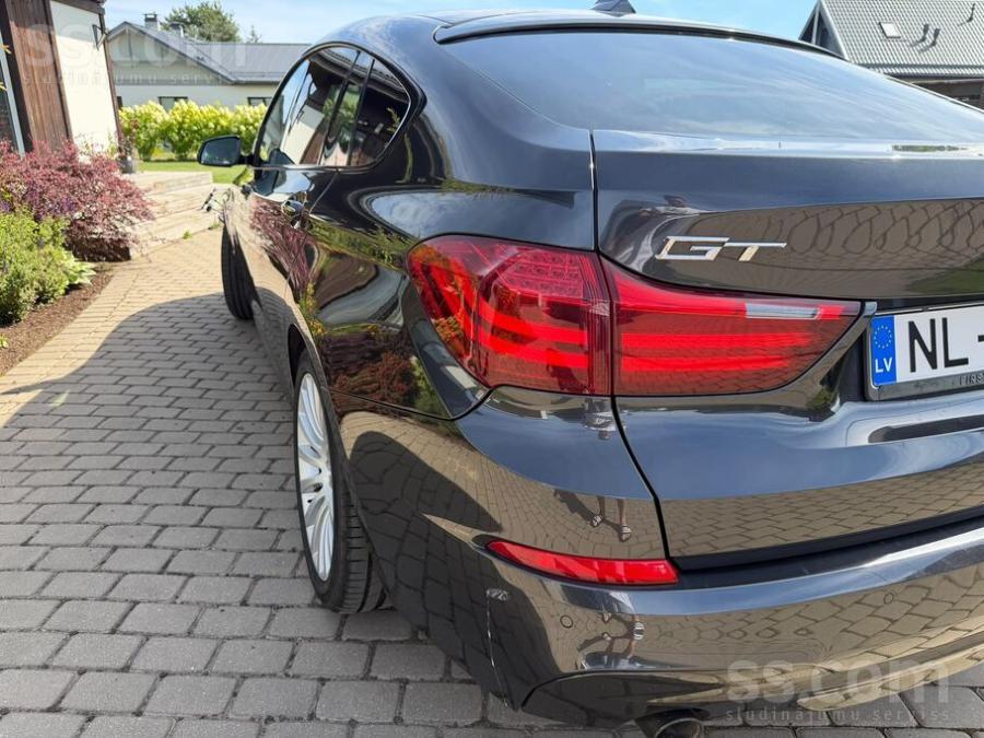 Grey BMW 535 2013 in Riga, with an engine capacity of 3.00 L and mileage of 224 thousand km for 14700 €, photo 14 on AUTOMOTO.COM.LV