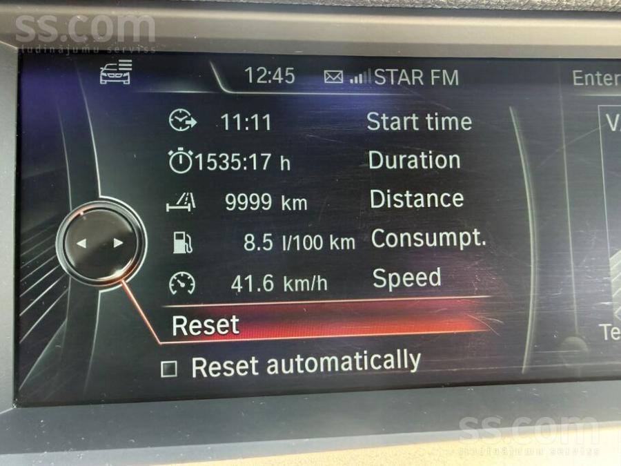 Grey BMW 535 2013 in Riga, with an engine capacity of 3.00 L and mileage of 224 thousand km for 14700 €, photo 20 on AUTOMOTO.COM.LV