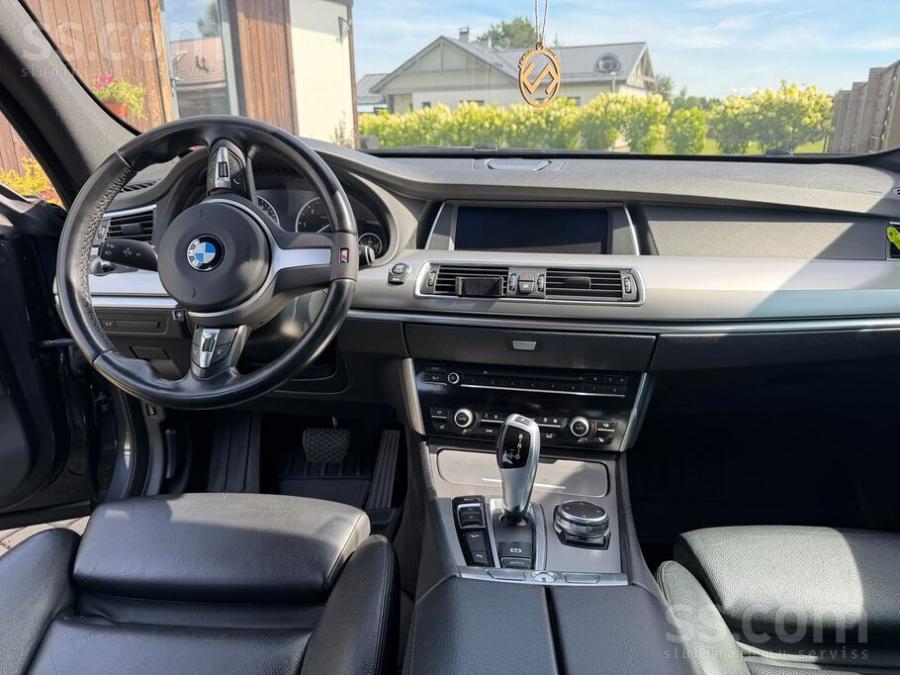 Grey BMW 535 2013 in Riga, with an engine capacity of 3.00 L and mileage of 224 thousand km for 14700 €, photo 25 on AUTOMOTO.COM.LV