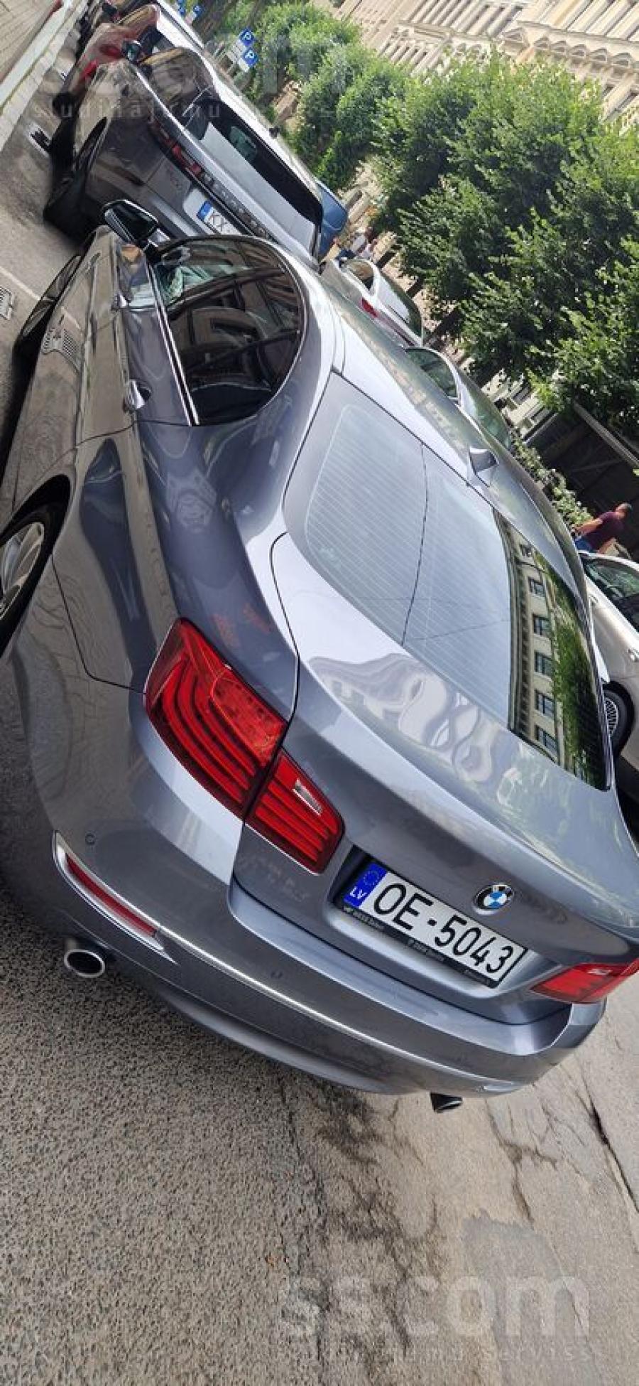 Grey BMW 535 2013 in Riga, with an engine capacity of 3.00 L and mileage of 168 thousand km for 17000 €, photo 3 on AUTOMOTO.COM.LV