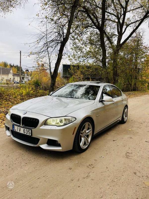 Pelēks BMW 535 2013 Viļņa, ar dzinēja tilpumu 2.98 L un nobraukumu 210 tūkst. km par 10500 €, foto 4 vietnē AUTOMOTO.COM.LV