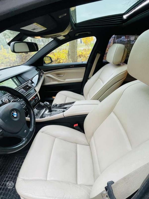 Pelēks BMW 535 2013 Viļņa, ar dzinēja tilpumu 2.98 L un nobraukumu 210 tūkst. km par 10500 €, foto 11 vietnē AUTOMOTO.COM.LV