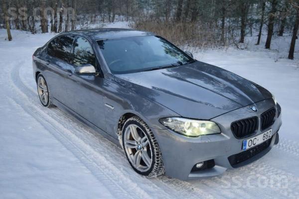 Pelēks BMW 535 2014 Liepāja, ar dzinēja tilpumu 3.00 L un nobraukumu 160 tūkst. km par 16990 €, foto 4 vietnē AUTOMOTO.COM.LV